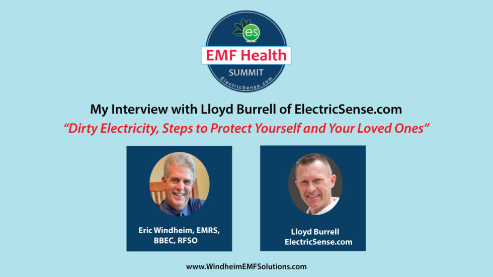My Interview with Lloyd Burrell of ElectricSense.com | Windheim EMF ...